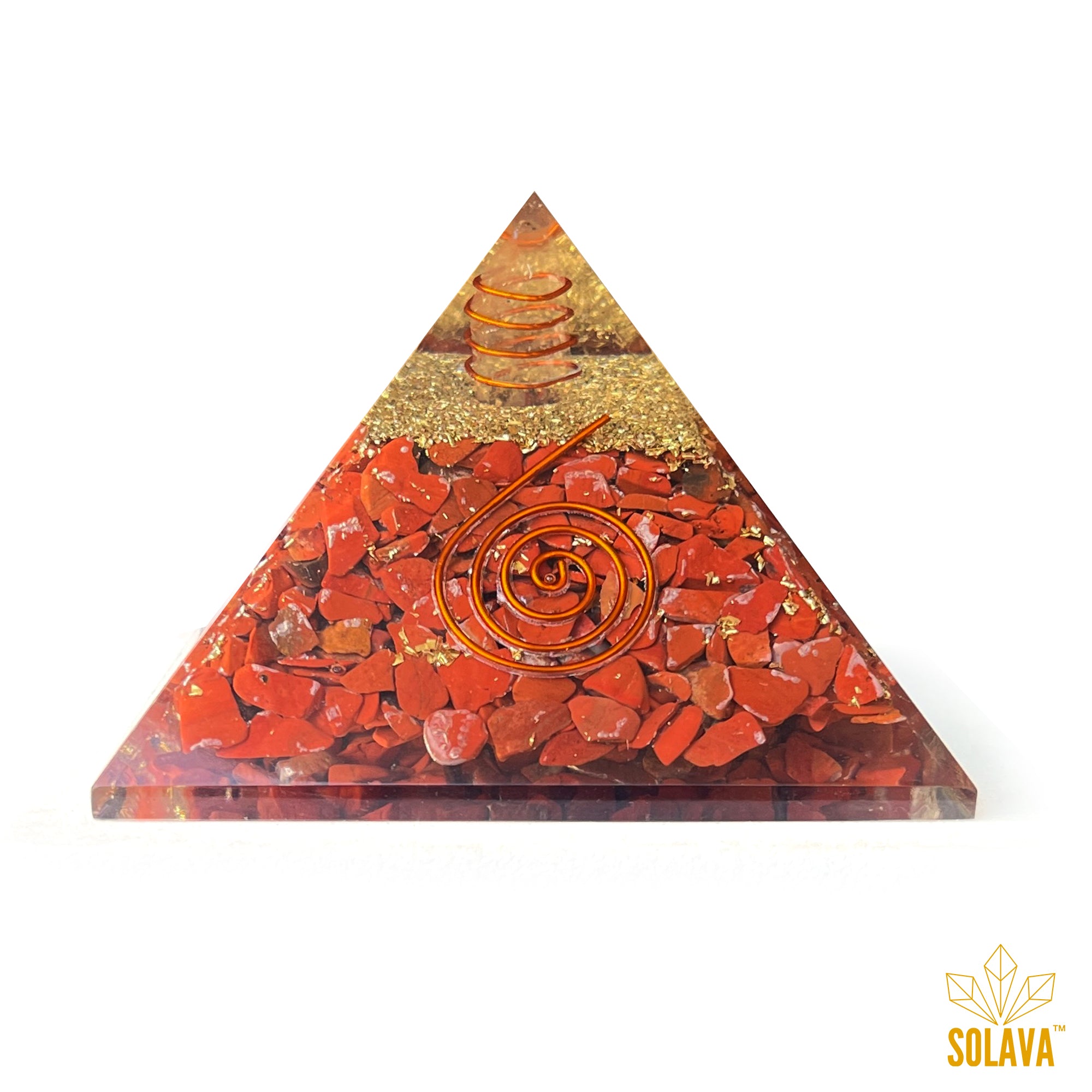 Buy Original Red Jasper Crystal Pyramid – SOLAVA WORLD