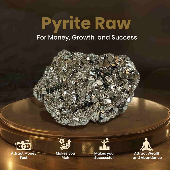 Buy Authentic Pyrite Crystal for Money and Wealth Online in India ...